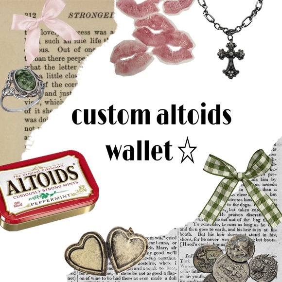 Bags | Custom Altoids Wallet | Poshmark
